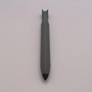 B61 Nuclear Bomb Model || B61 Nuclear Gravity Bomb 3D Printed Model - Etsy