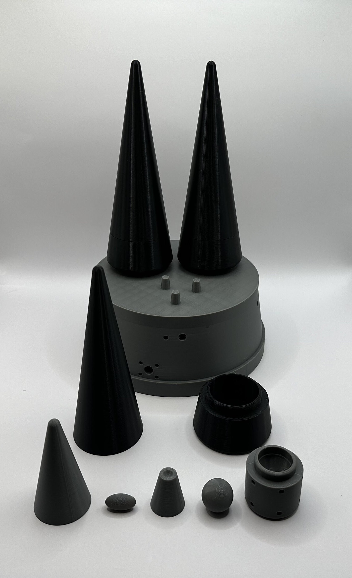 Minute Man III Nuclear Warhead MIRV Bus Model With Re-entry Vehicles MK ...