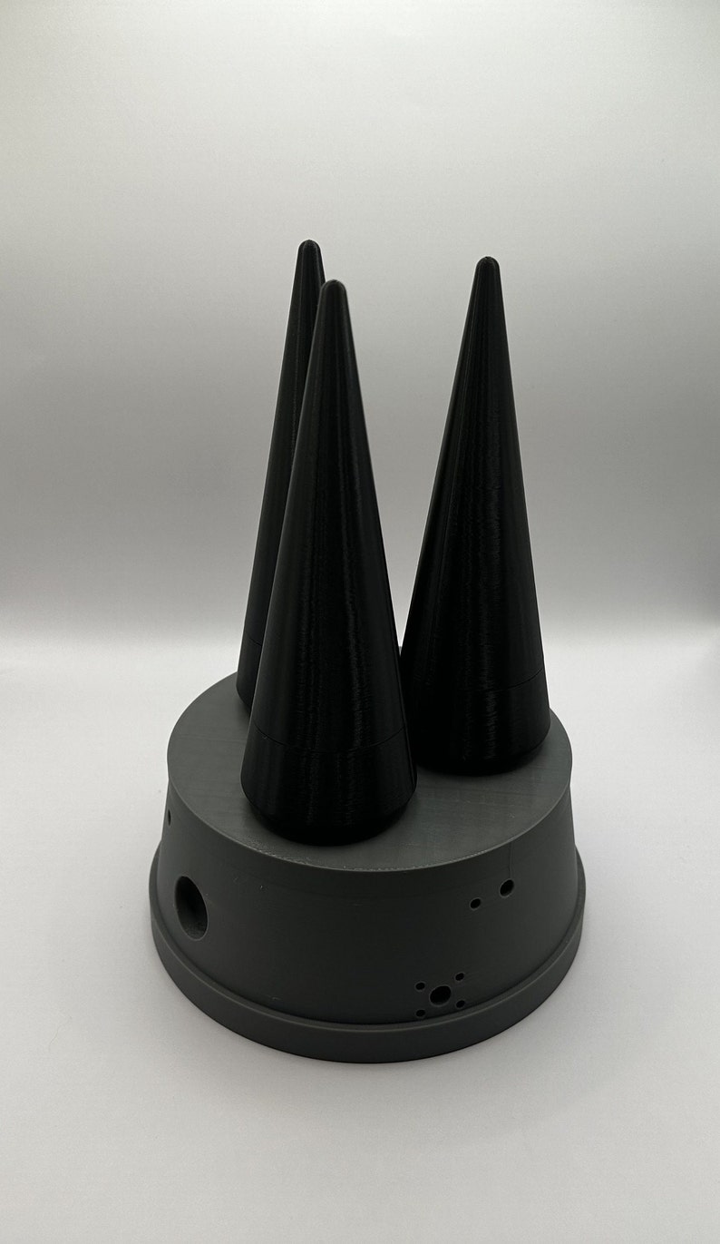 Minute Man III Nuclear Warhead MIRV Bus Model With Re-entry Vehicles MK ...