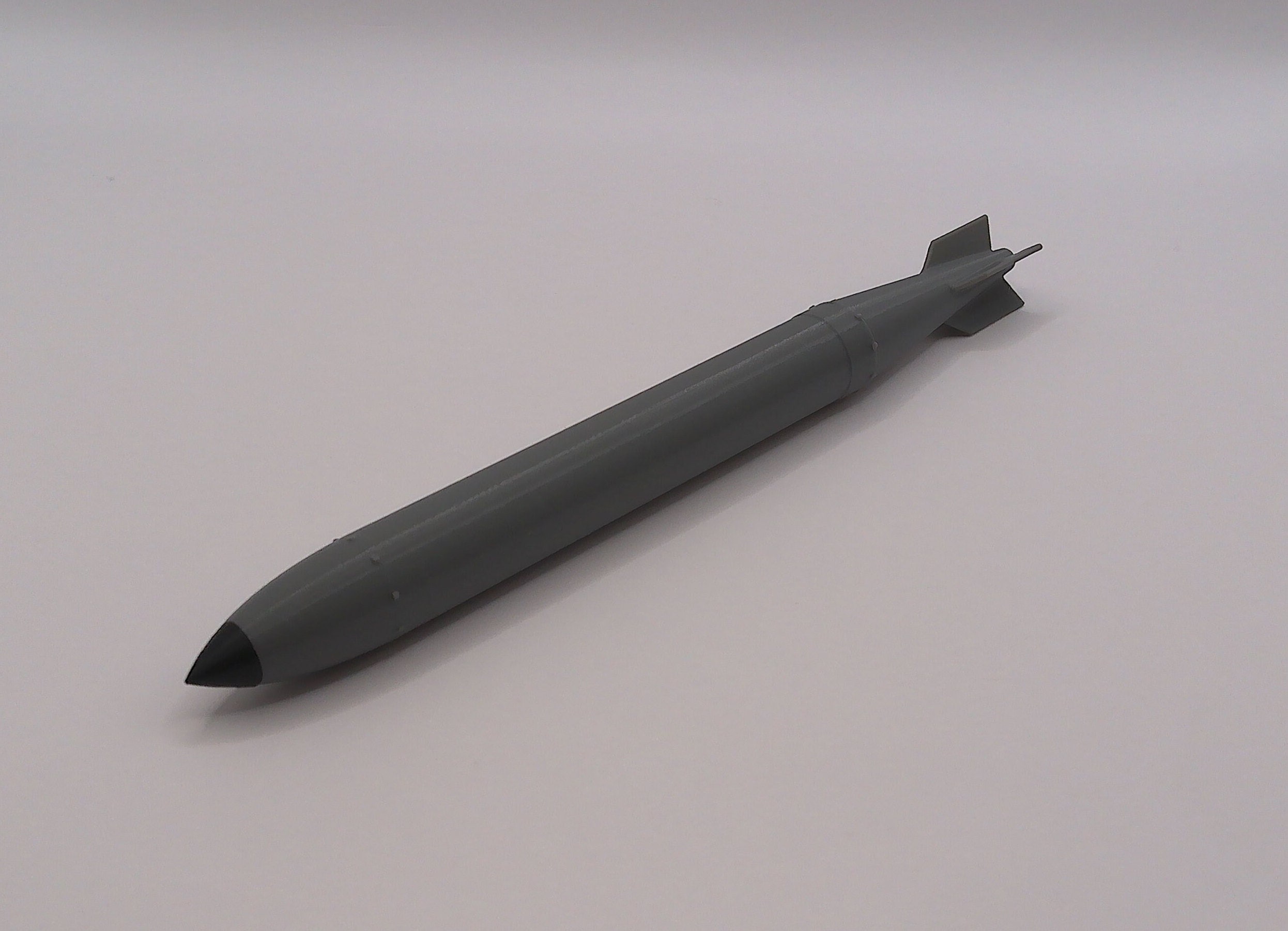 B61 Nuclear Bomb Model || B61 Nuclear Gravity Bomb 3D Printed Model - Etsy