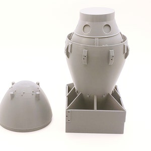 Fatman Atomic Bomb Model Container With Physics Package - Etsy