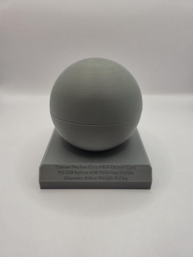 Demon Core 1:1 Scale || Fatman Nuclear Core Model - Etsy