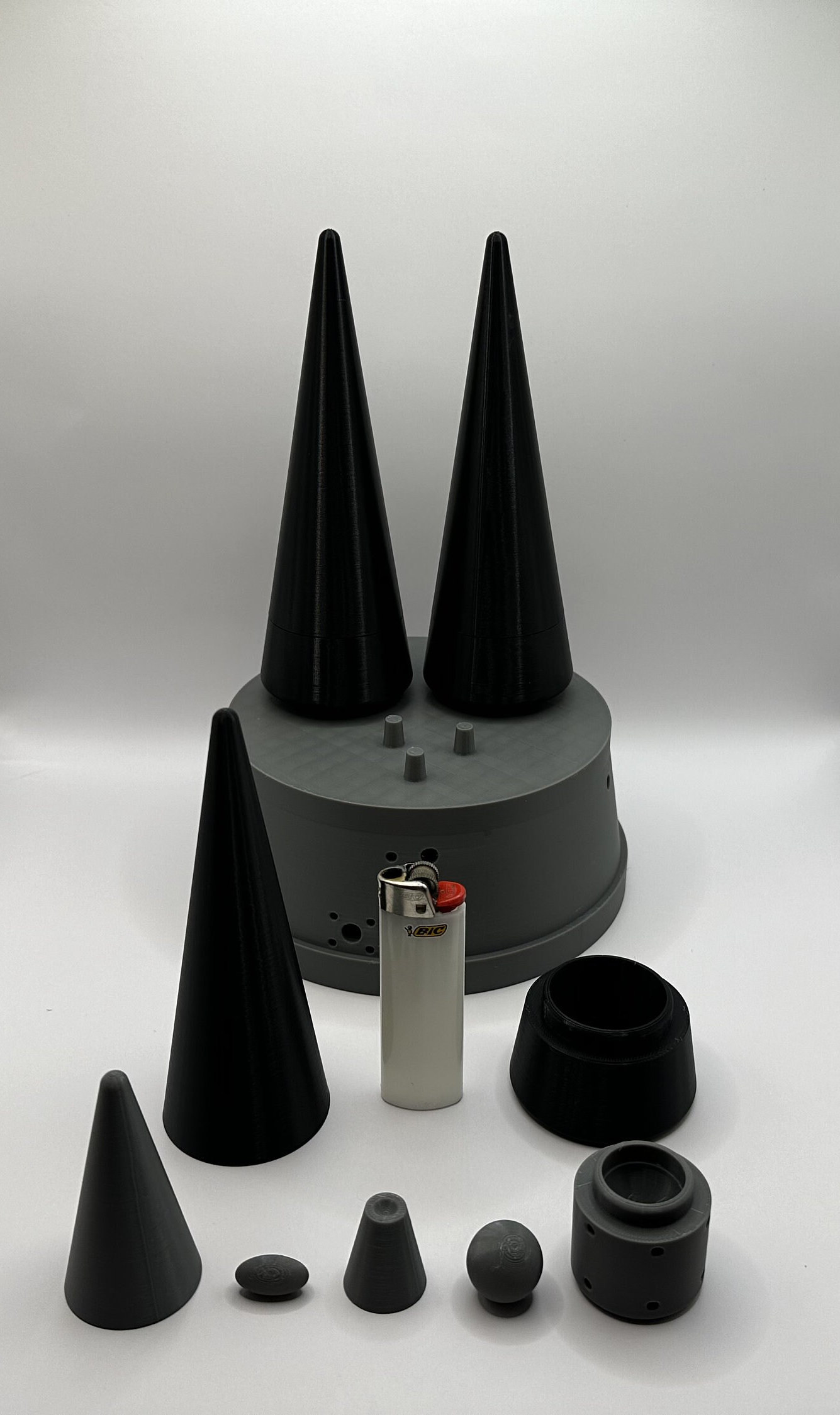 Minute Man III Nuclear Warhead MIRV Bus Model With Re-entry Vehicles MK ...