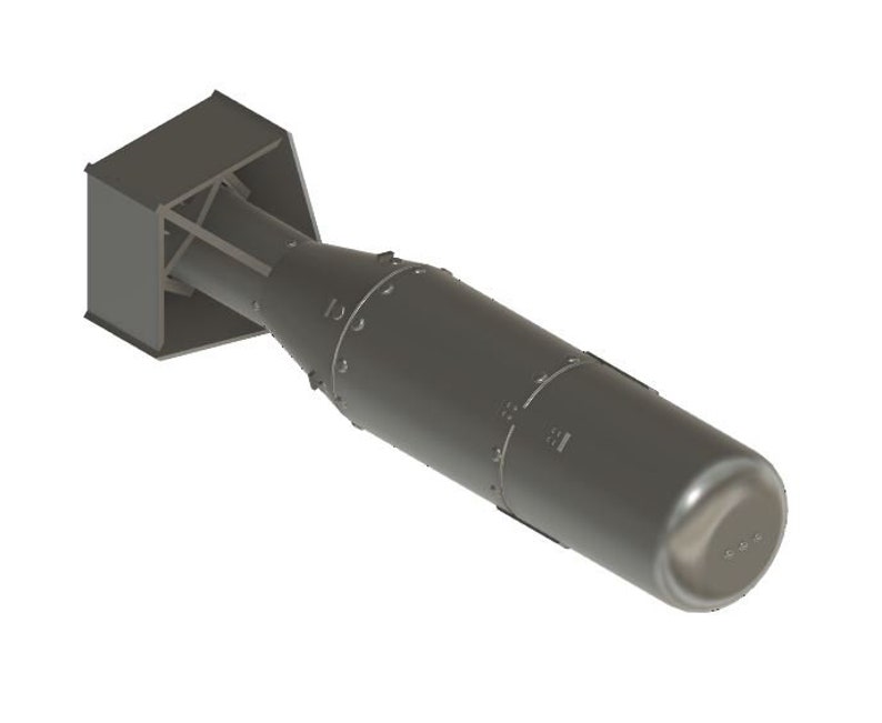 Little Boy Nuclear Bomb Model - Etsy