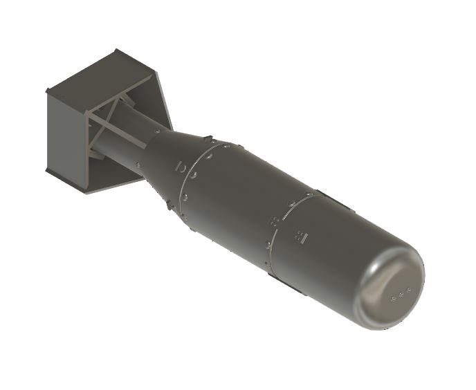 Little Boy Nuclear Bomb Model - Etsy