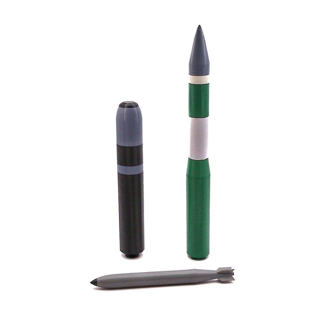 U.S.A Nuclear Triad Model Set || B61 || Trident D2 SLBM || Minuteman 3 ...