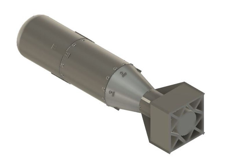 Little Boy Nuclear Bomb Model - Etsy