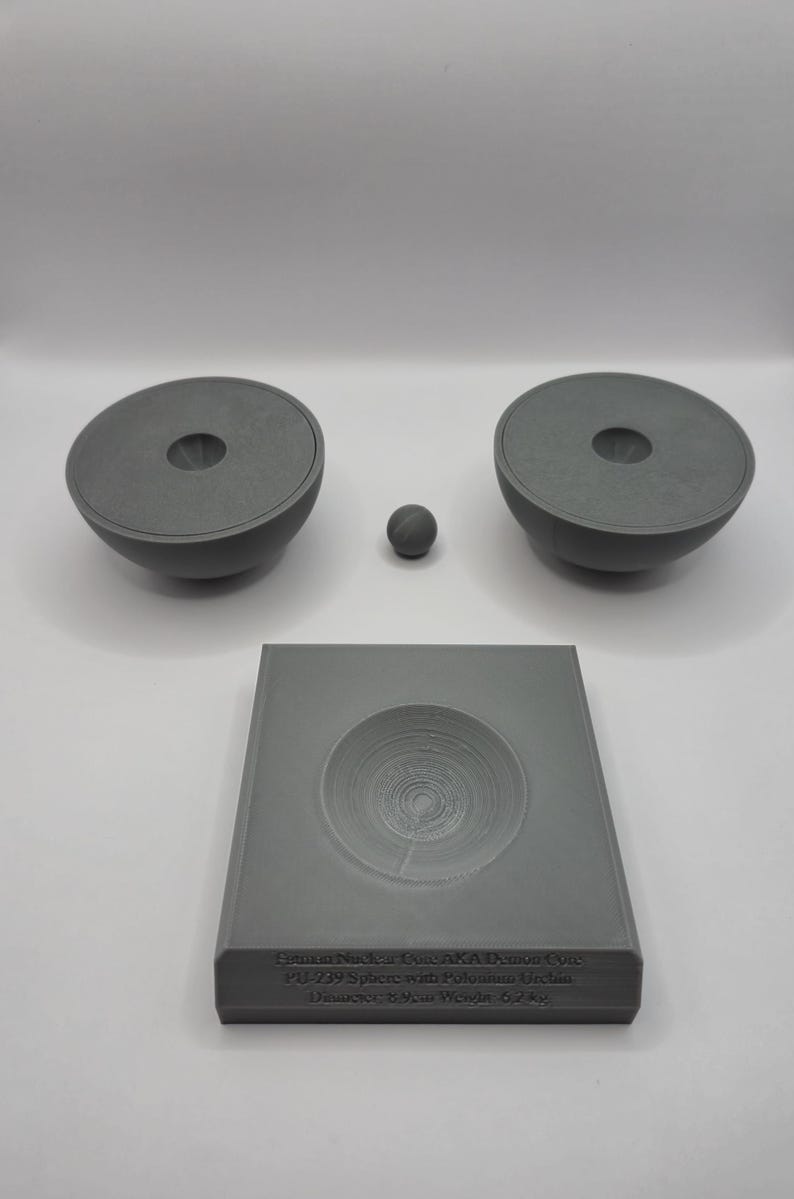 Demon Core 1:1 Scale || Fatman Nuclear Core Model - Etsy