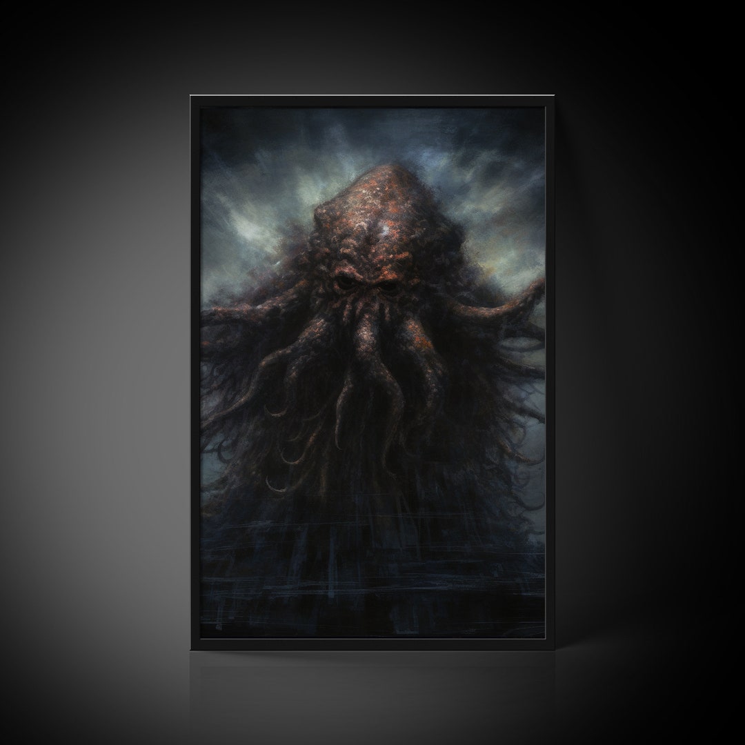 COSMIC LEVIATHAN / Poster Digital Print / Cthulhu / Lovecraft ...