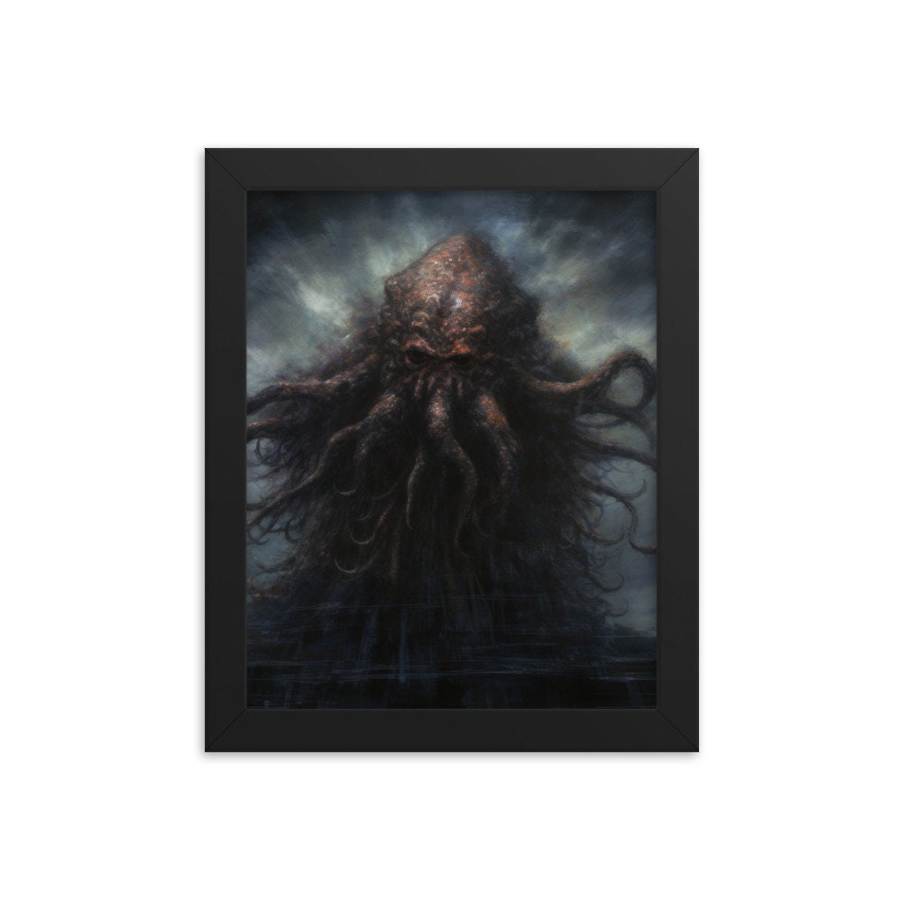 COSMIC LEVIATHAN / Poster Digital Print / Cthulhu / Lovecraft ...
