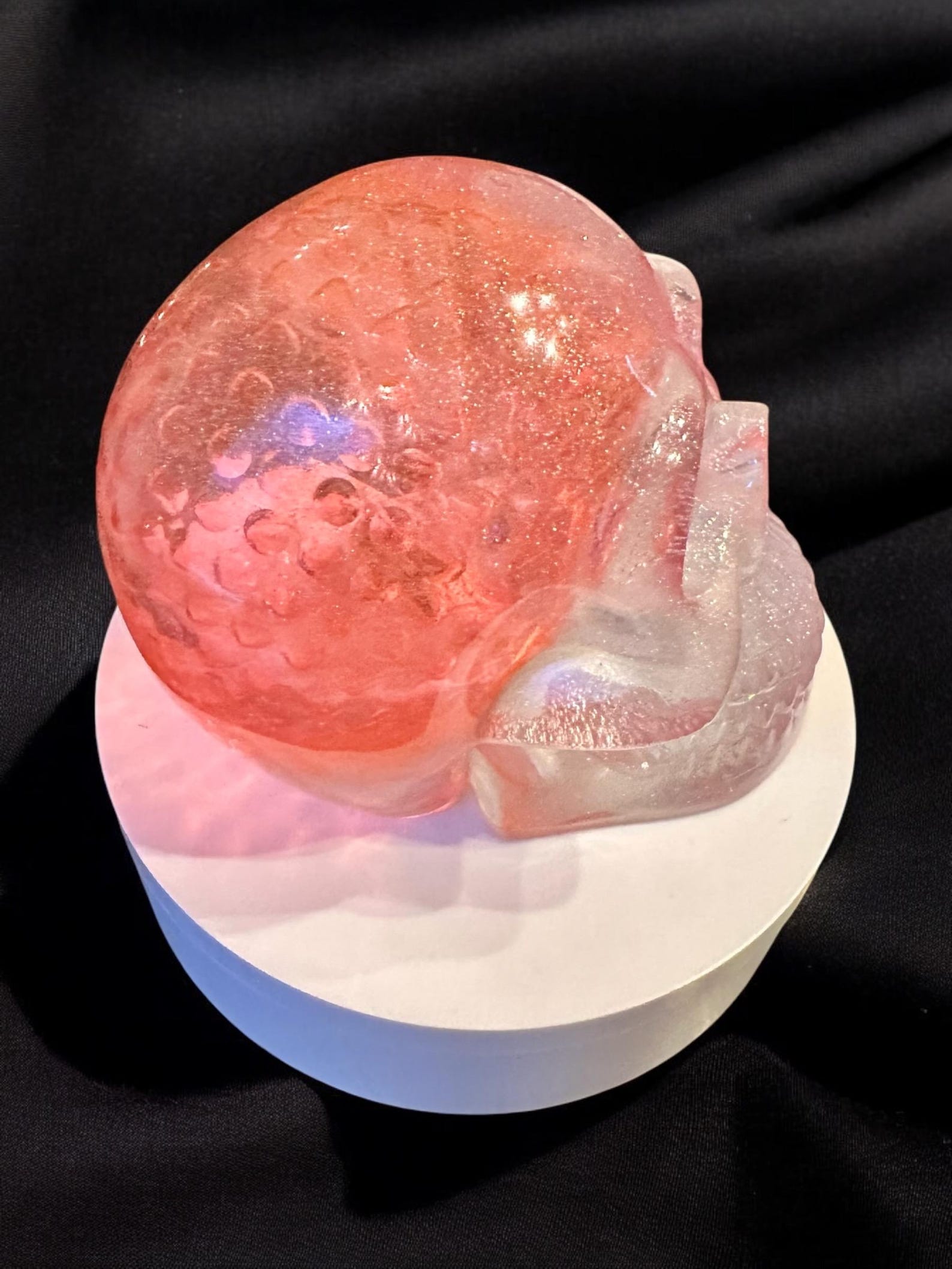 Resin | Epoxy Light-up Spikey Ball Skull - Etsy