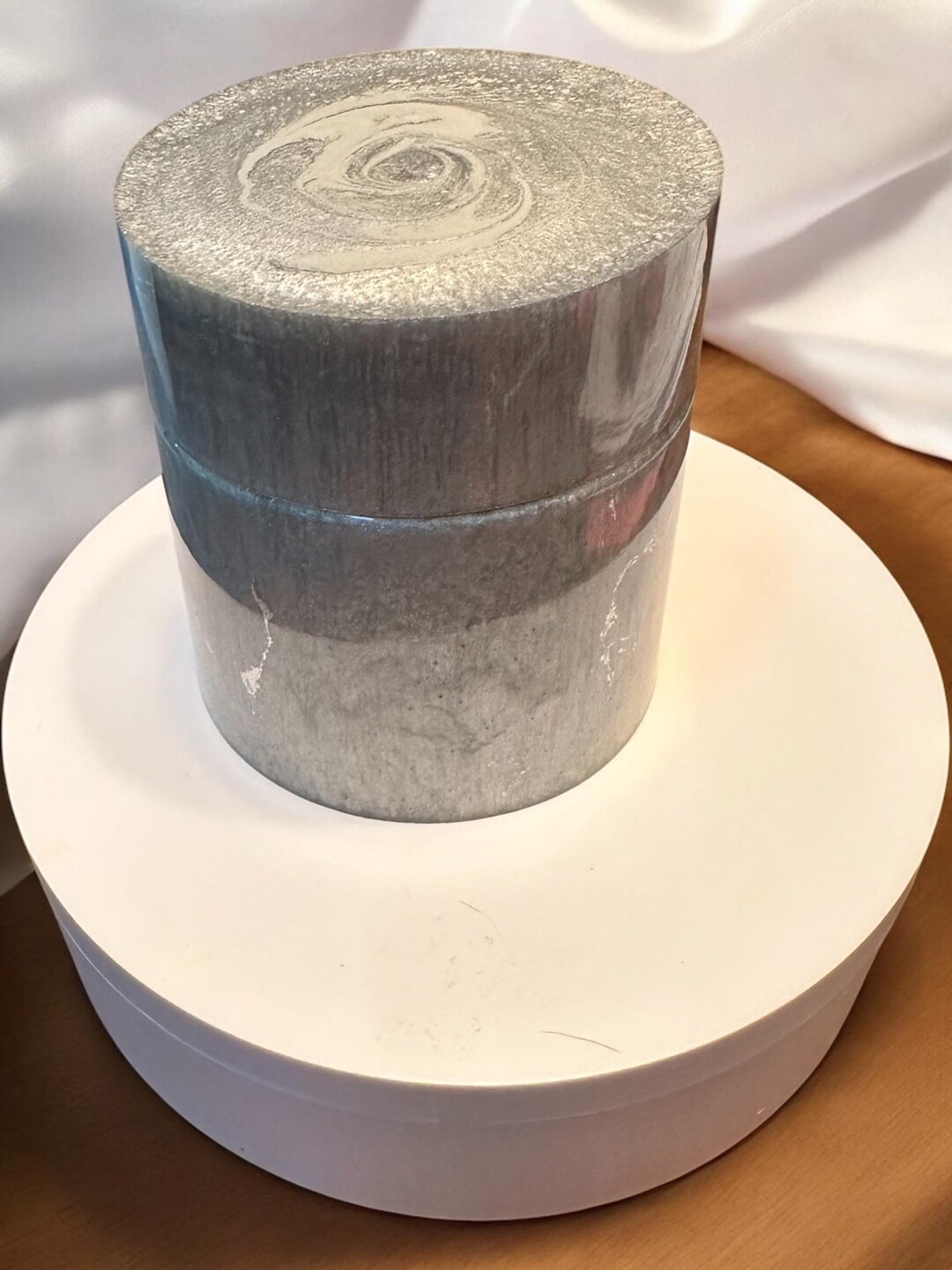 Silver-color Resin | Epoxy Container With Screw-on Top | Jar - Etsy
