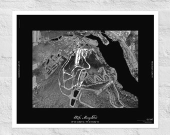 Wisp Ski Poster - Etsy