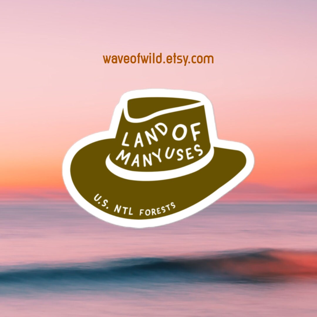 National Park Ranger Sticker Water Bottle or Laptop Decal - Etsy