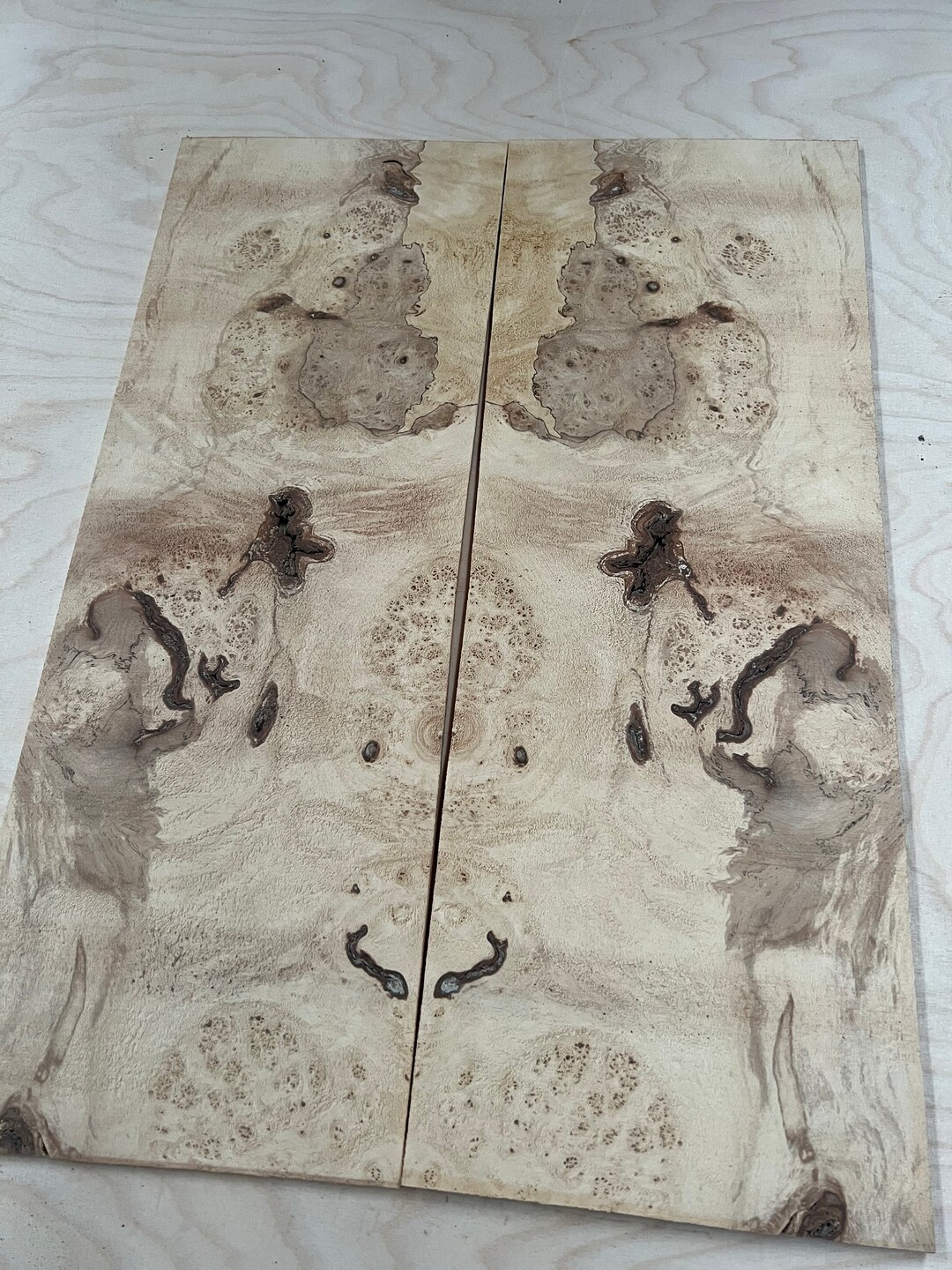 Spalted Burl Maple Bookmatched Electric Guitar Tops 052 - Etsy