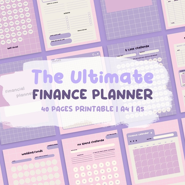 Printable Budget - Etsy