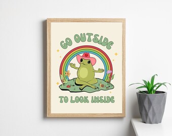 Go Outside Poster - Etsy