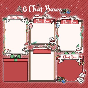 Animated Christmas Stream Overlay: Cozy Cottagecore Twitch Package - Etsy
