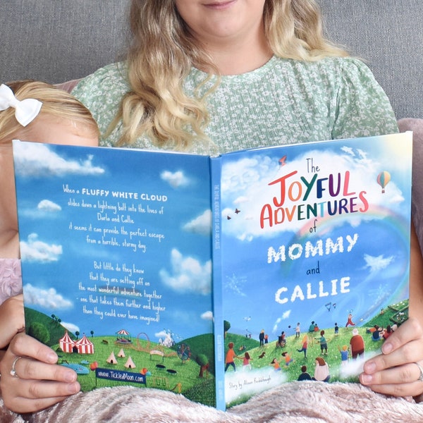 Mommy and Me Personalized Book - Etsy