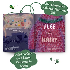 Custom Christmas Story - Personalised Xmas Book - for Christmas Eve, a ...