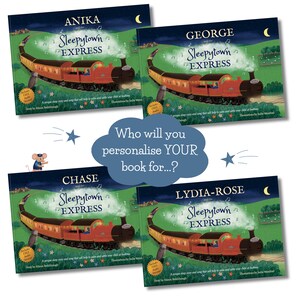 Personalised Bedtime Book and Sleep Aid for Children - "the Sleepytown ...