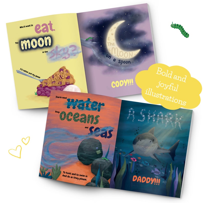 Personalized Daddy & Children's Book – 'what's That??!!' Keepsake - Etsy