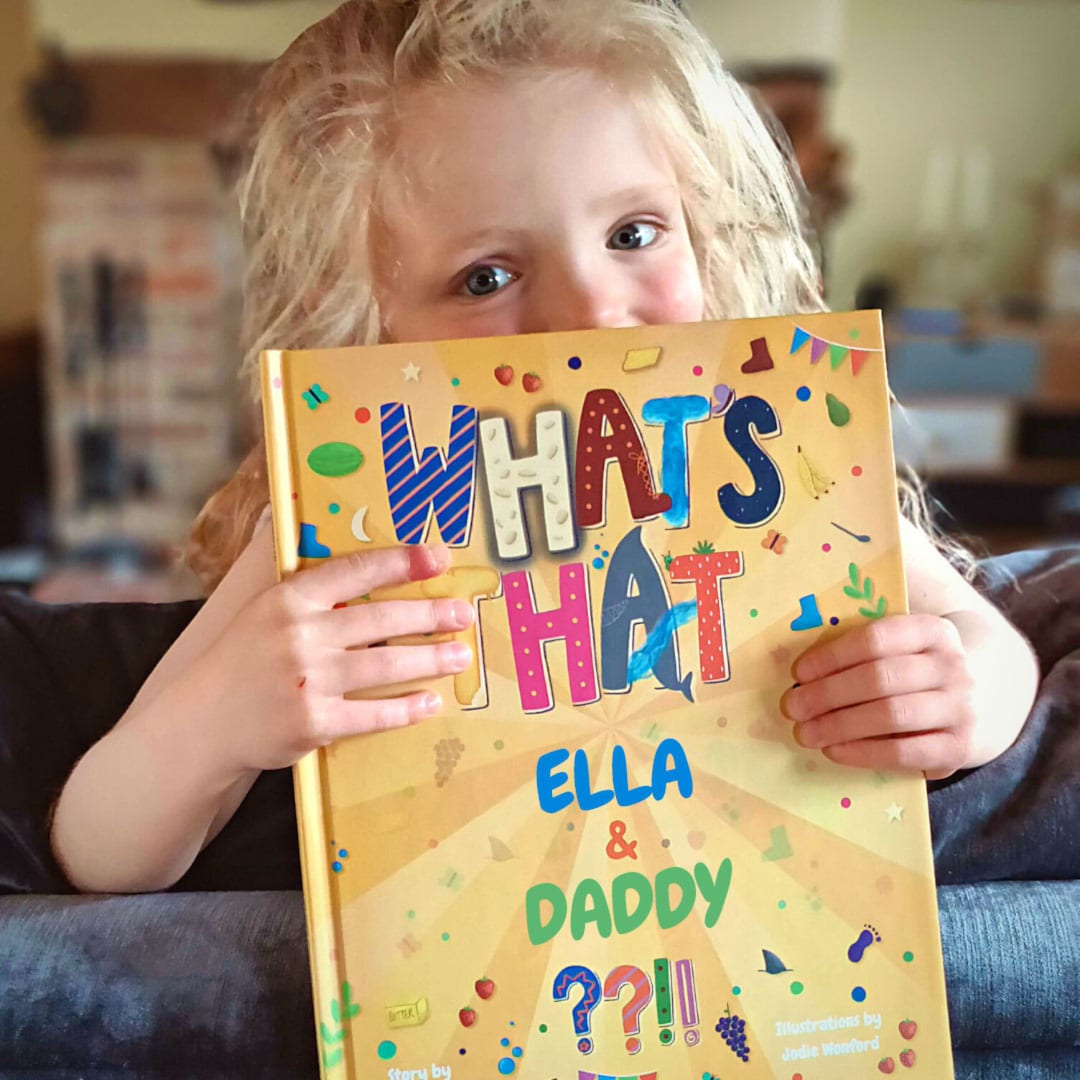 Daddy Gift Personalised 'what's That' Book Book for Daddy and Child ...