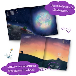 Father's Day Gift - Personalised ‘cuddle’ Book for 2 - a Beautiful ...