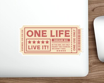One Life Ticket - Etsy