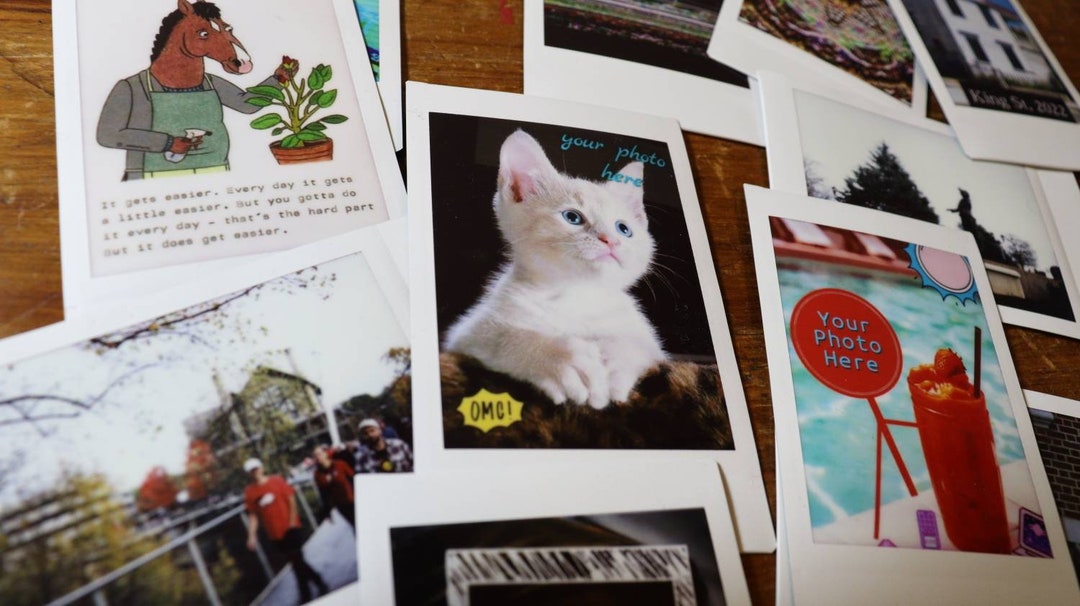 Print Digital Photos Into Instant Photos | Custom Instax Mini (2x3 ...