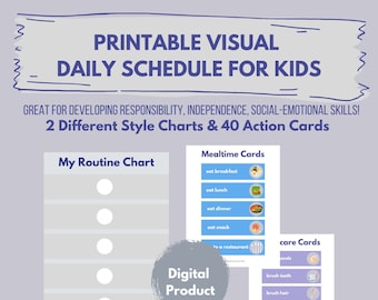 Action Chart Kids - Etsy