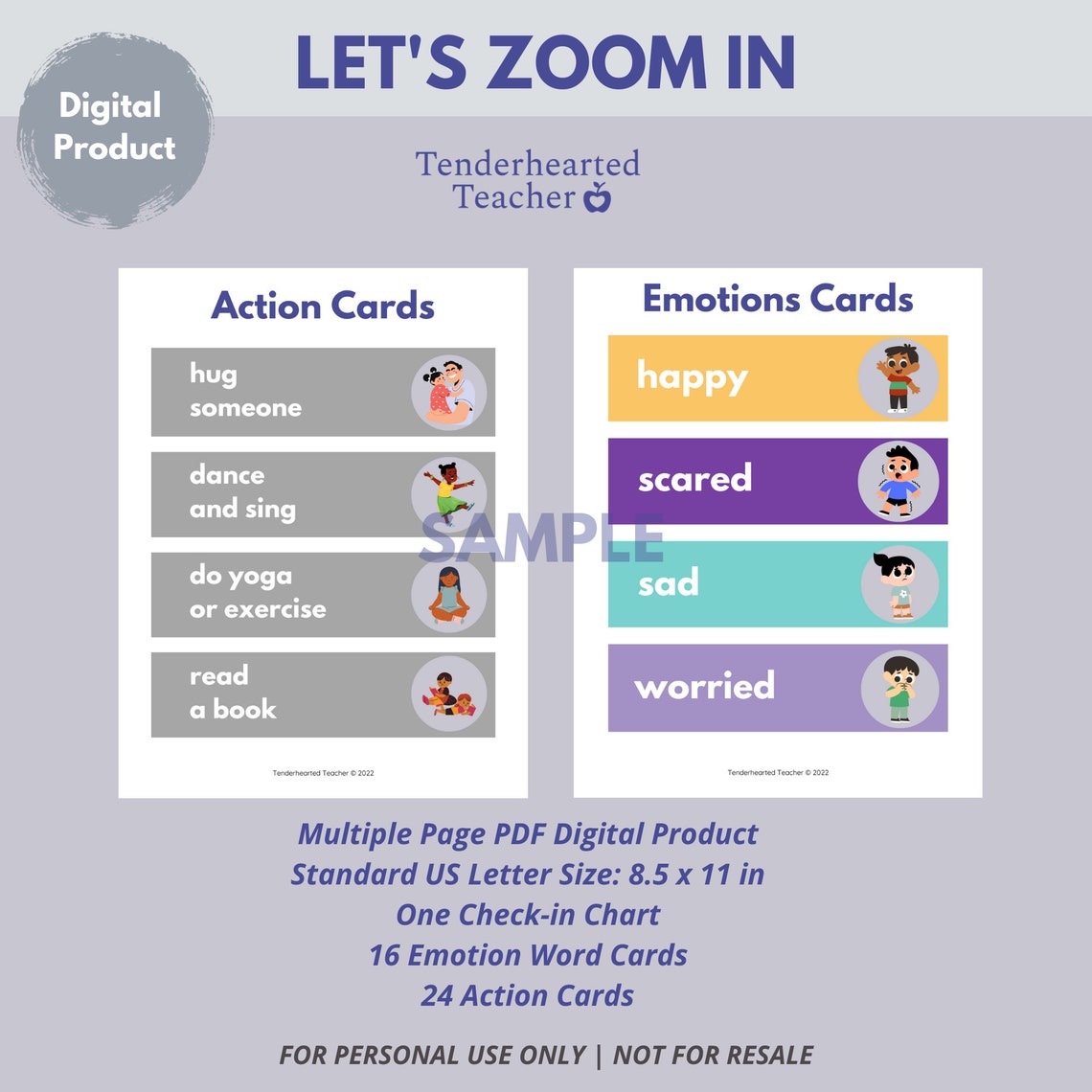 Emotions Check-in Chart for Kids Preschoolers Toddlers - Etsy