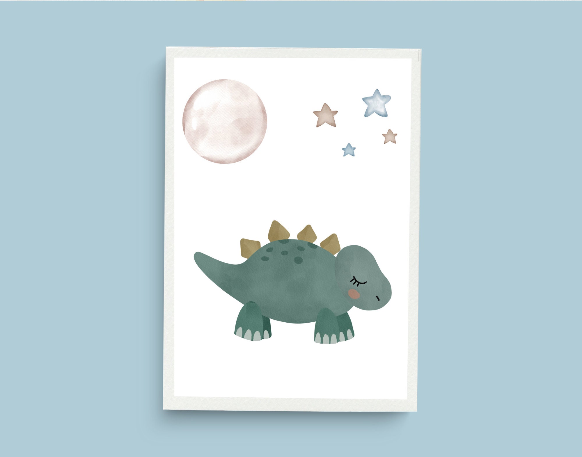 Dinosaur Nursery, Boho Printable, Set of 3, Dinosaur Poster, Dinosaur ...