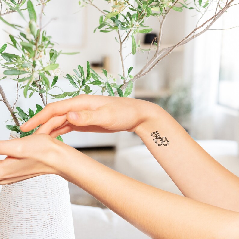 Custom Date Monogram Logo Design, Tattoo Design, Personalized Gift ...