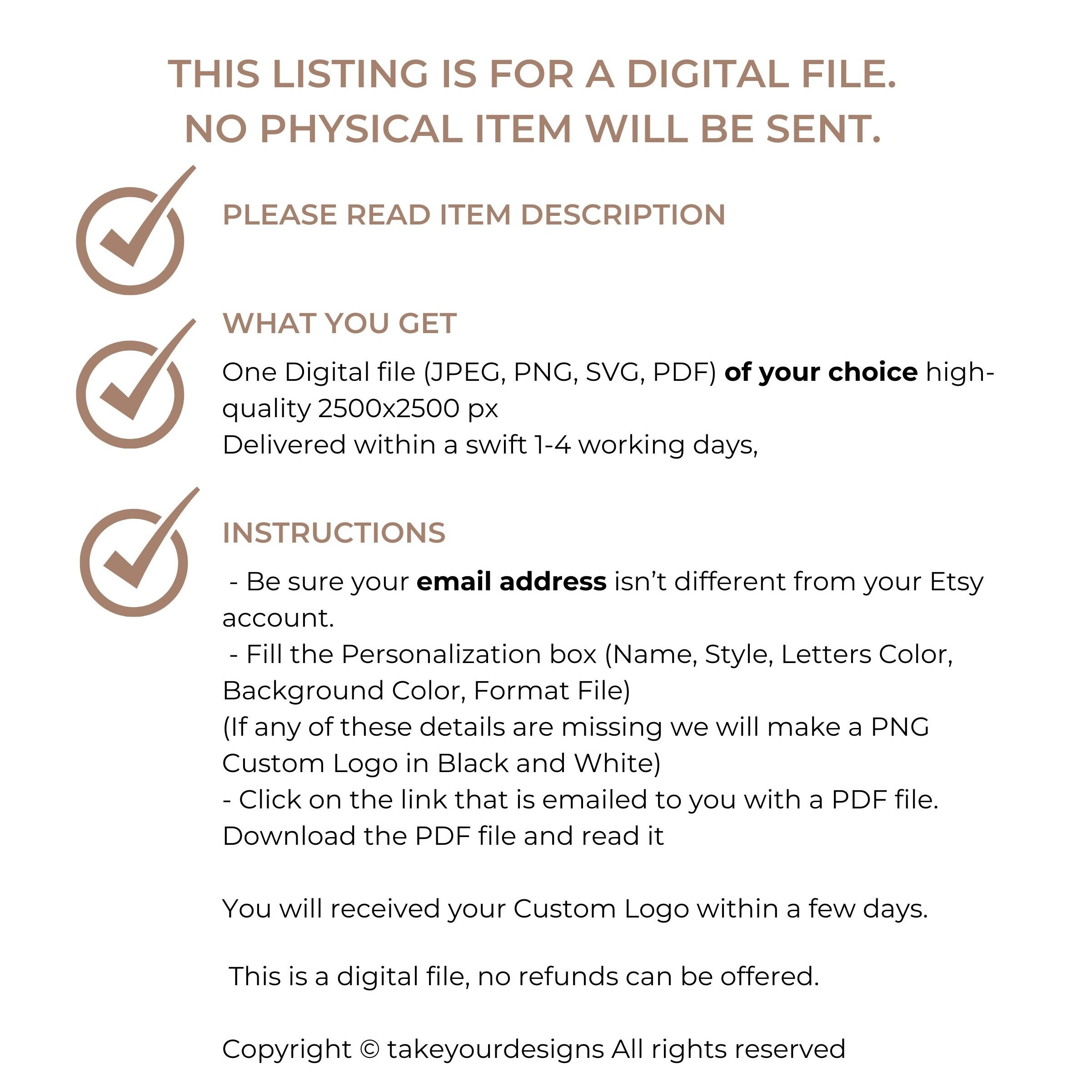 Custom Name Logo Design Personalized Name Monogram, Tattoo Design ...