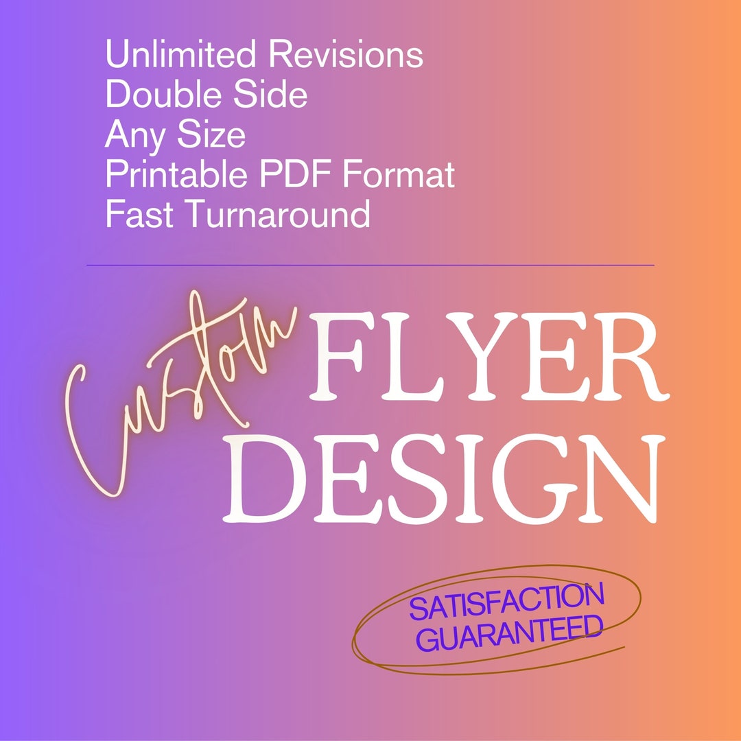 Professional Flyer Design for Your Business Custom Flyer Design, Flyer ...