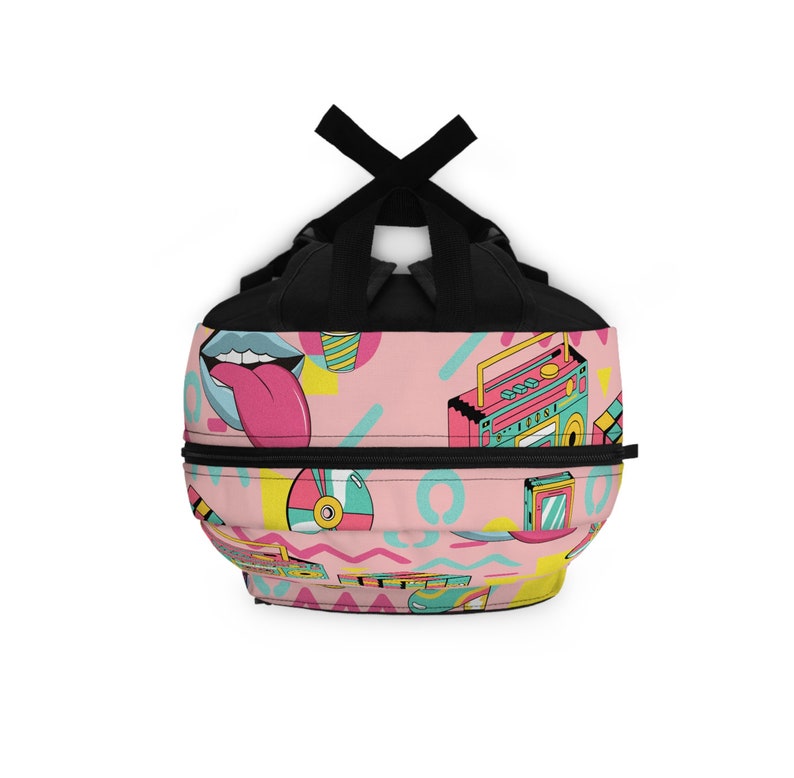 90's Retro Backpack Pink Retro Backpack Travel Backpack Laptop Backpack ...