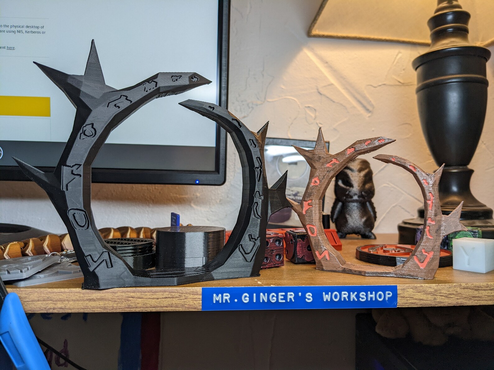 Valheim Inspired Portal Video Game Decor Low Poly - Etsy