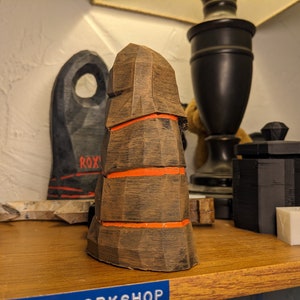 Valheim Inspired Ward - Hand Painted - Low Poly - Etsy