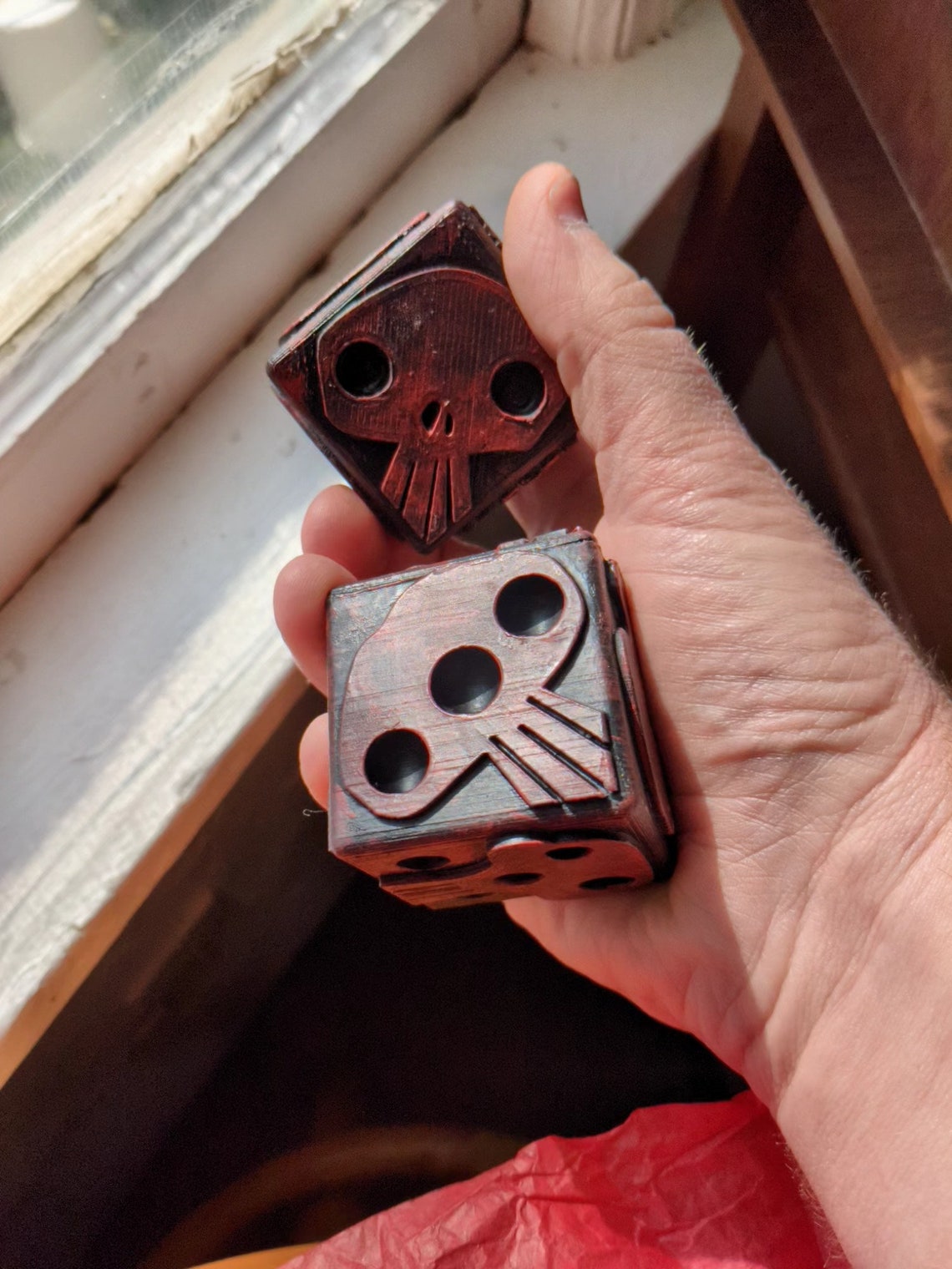 Extra Large Oogie Boogie Inspired Dice - Etsy
