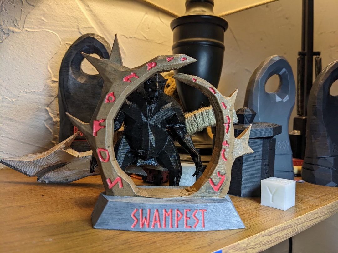 Customizable Valheim Inspired Portal - Handpainted - Low Poly - Etsy