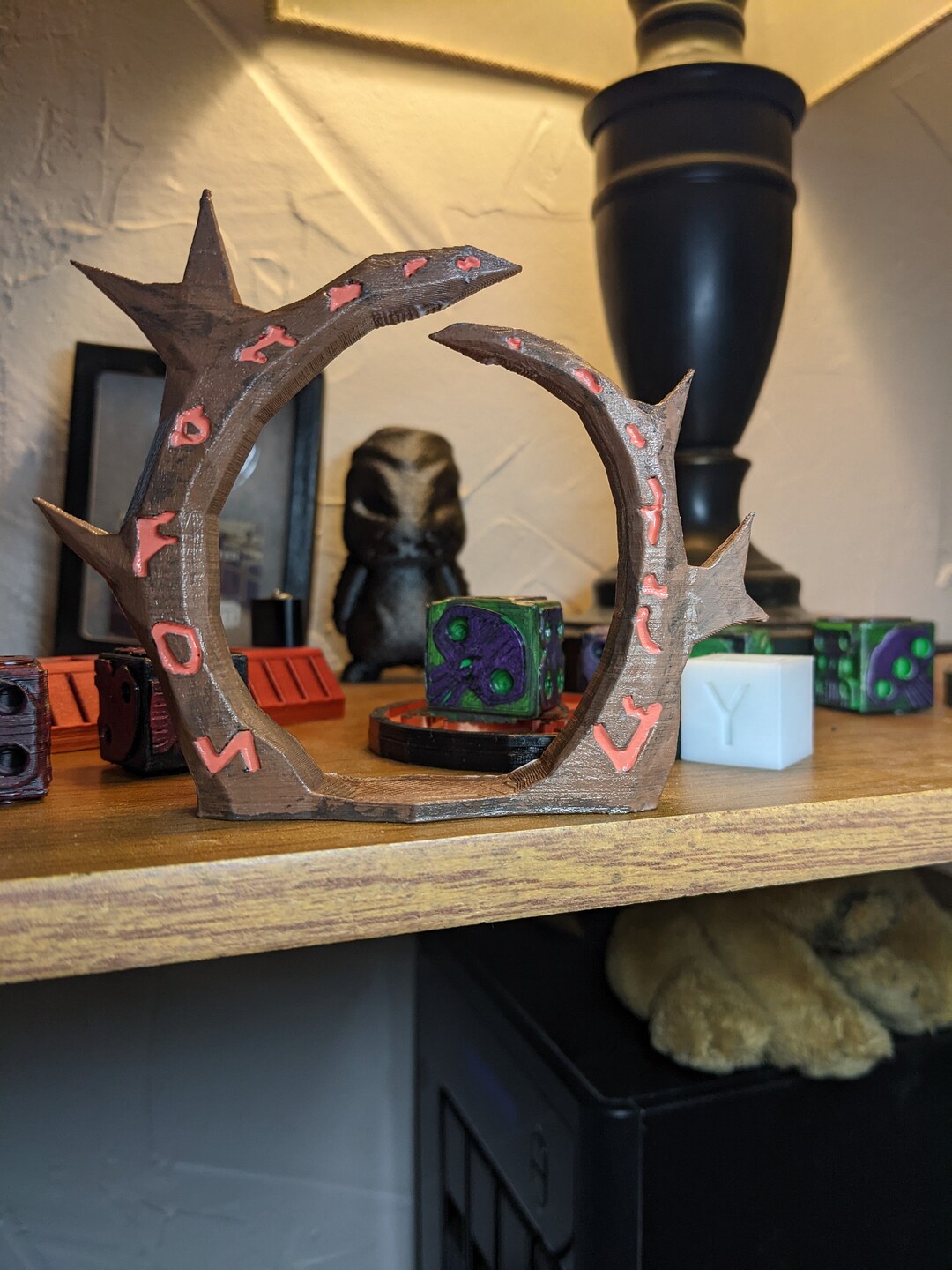 Valheim Inspired Portal - Video Game Decor - Low Poly - Etsy