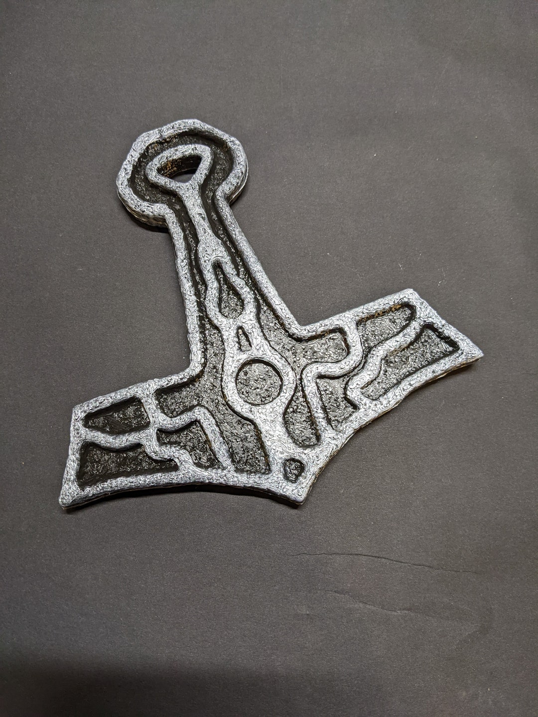 Valheim Inspired Mjolnir - 3D Printed - Hand Painted - Etsy