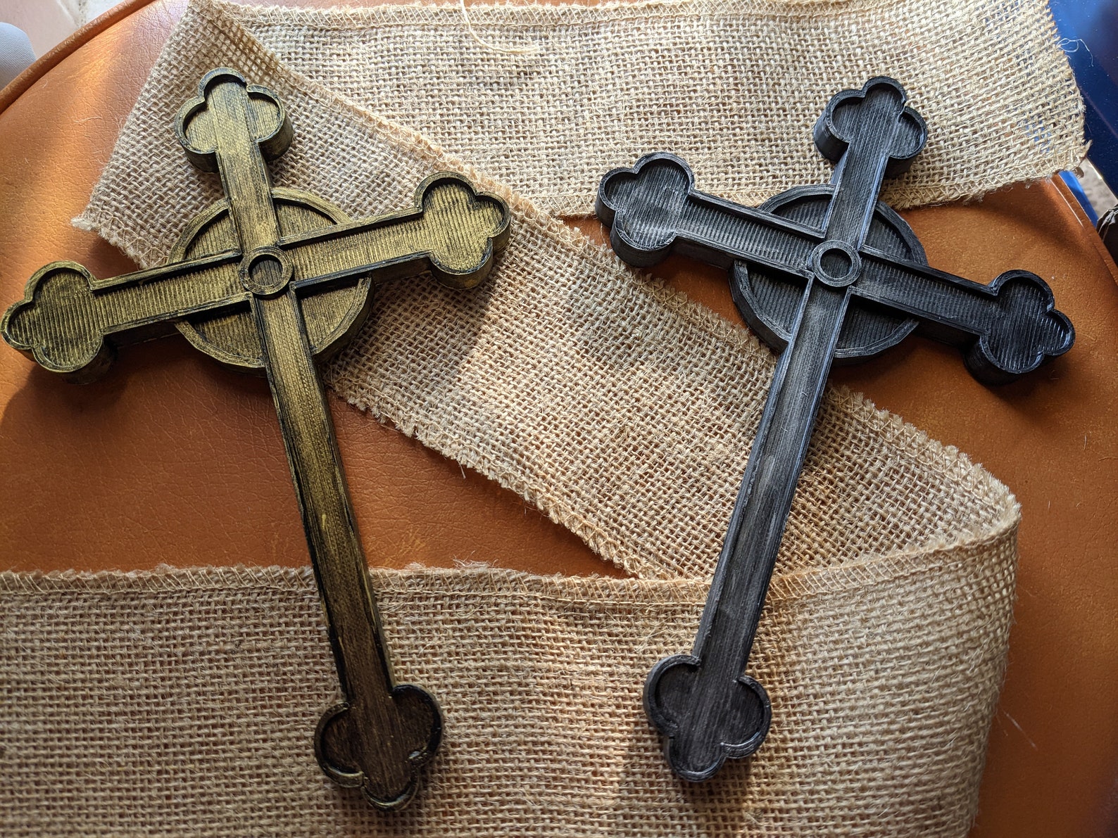 Phasmophobia Crucifix Hand Painted 3D Printed - Etsy