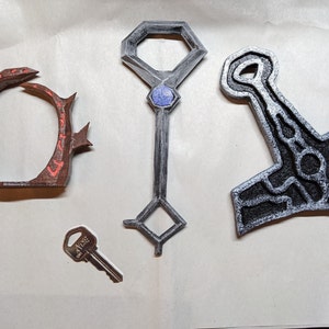 Valheim Inspired Mjolnir - 3D Printed - Hand Painted - Etsy