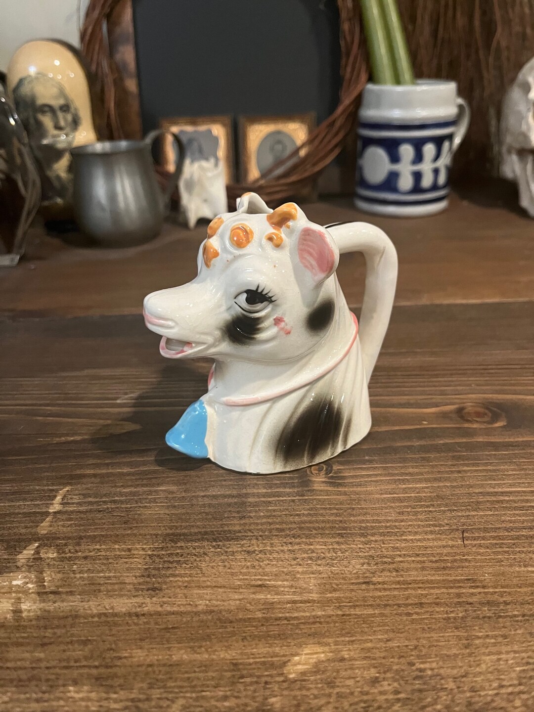 Elsie the Cow Vintage Cow Creamer - Weird Unique Charming Piece! - Etsy