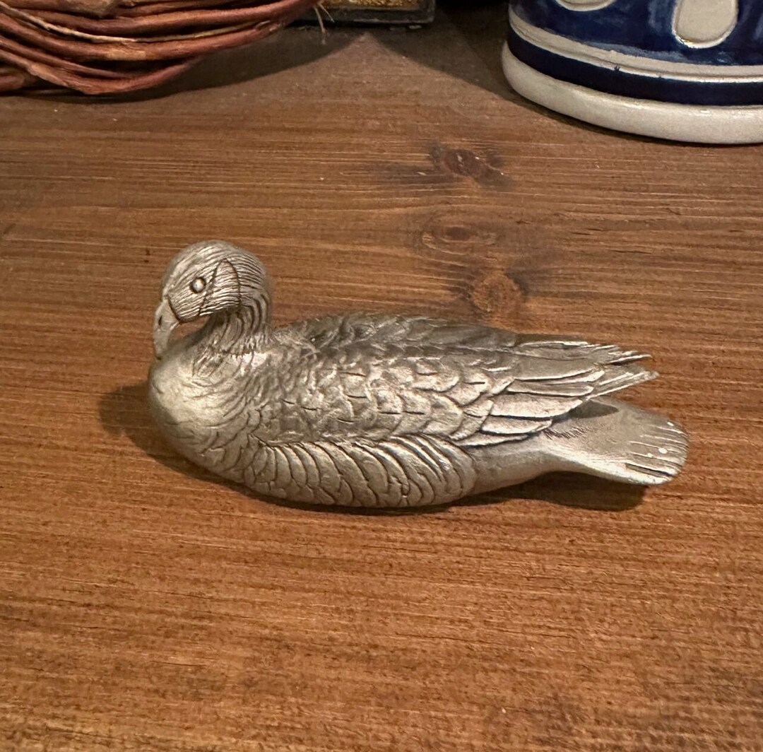 Hudson Pewter Canada Goose - Ward Bros 1960 - Made in USA 1977 by ...