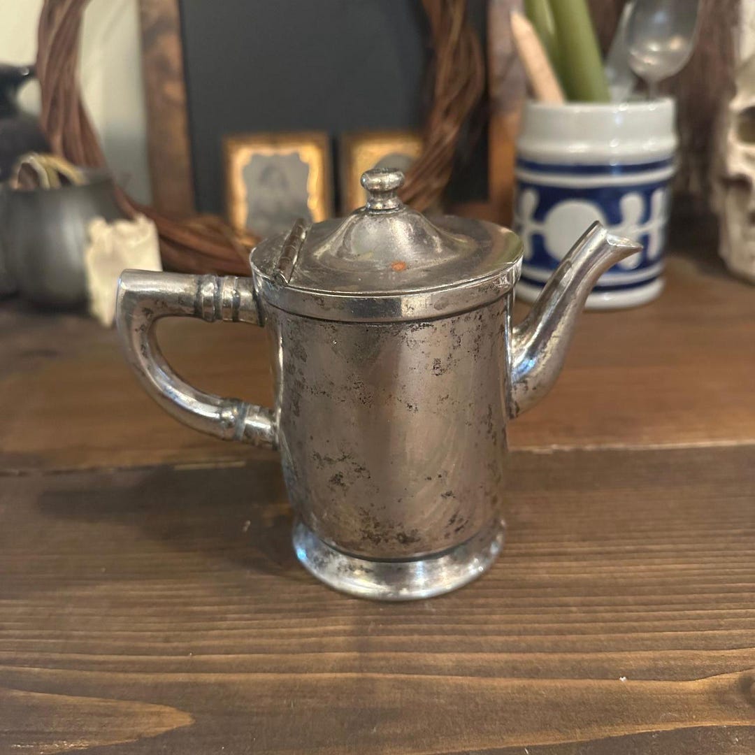 1920's Antique Grand Silver Company Wear-brite Nickel Silver Creamer - Etsy