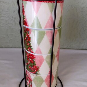 Pier 1 Imports Stackable Christmas Tree Mugs W/ Stand Coffee, Tea Cups ...