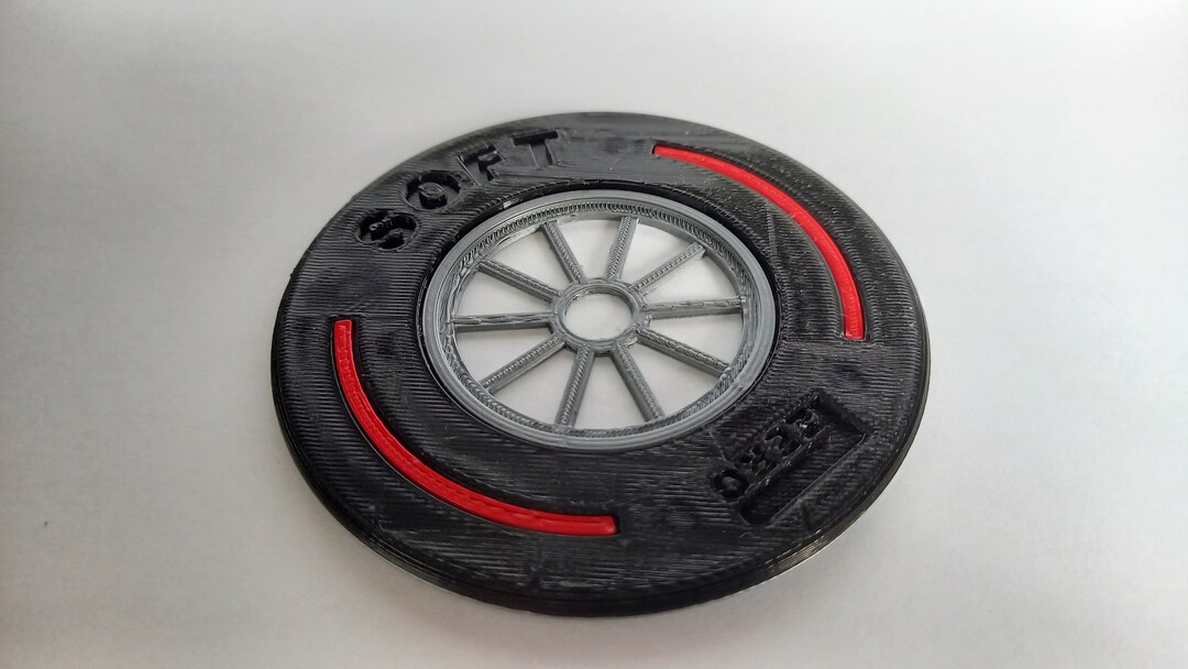 Formula One Inspired Tyre Coaster - Etsy UK